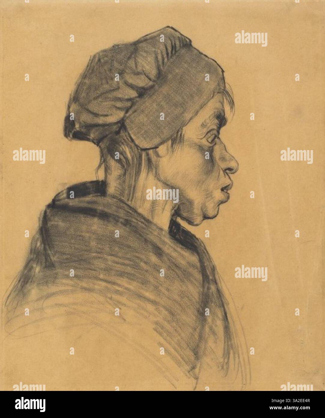 This artwork by Vincent van Gogh features his signature swirling ...