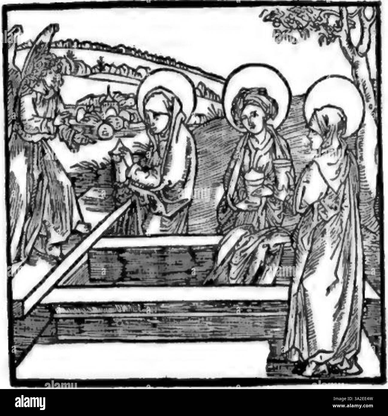 In this engraving, Albrecht Dürer emphasizes fine details and shading ...