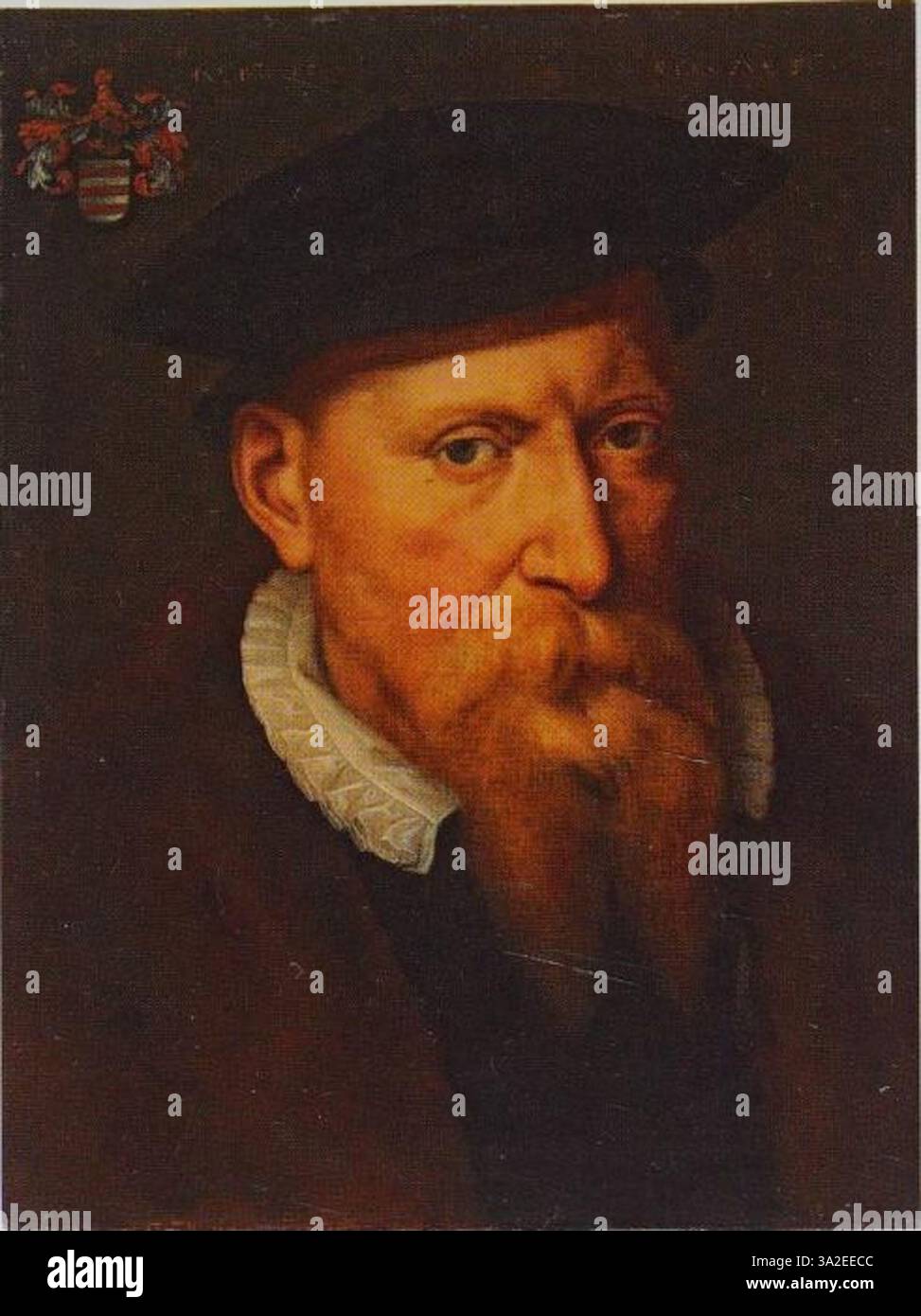 'A003' by Willem Key (circa 1515/1516–1568) presents a finely detailed ...
