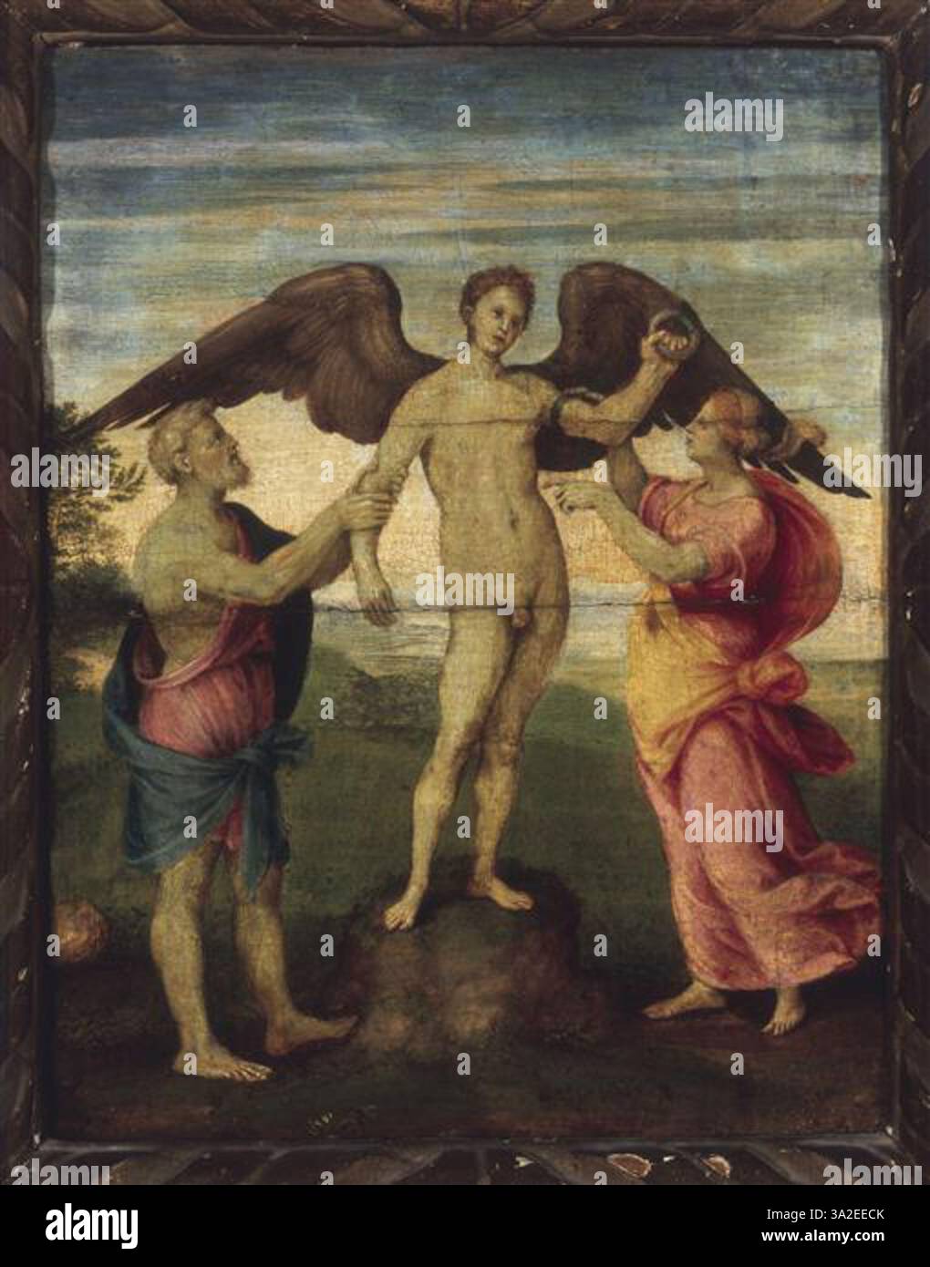 Andrea del Sarto’s 'Icarus' painting depicts the mythological figure ...