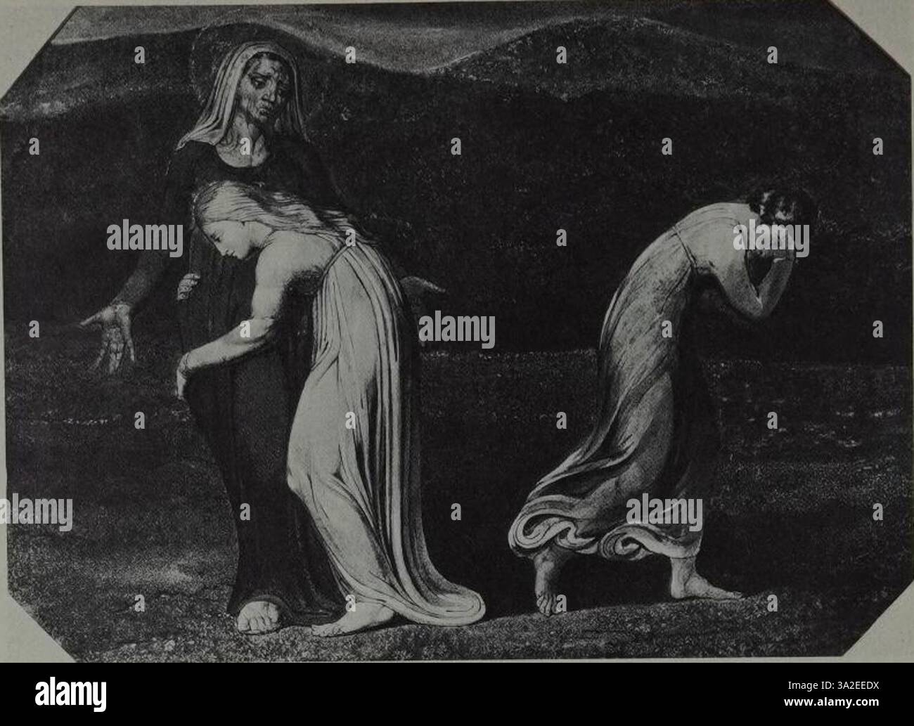 Blake's 331 work captures the spiritual tension between earthly desires ...