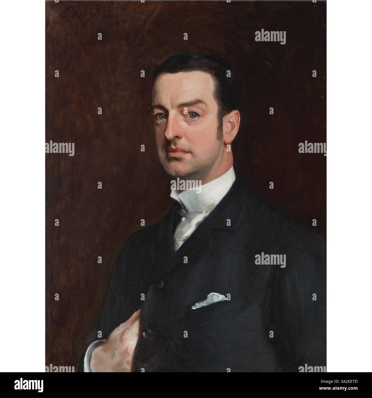 John Singer Sargent's portrait of Cornelius Vanderbilt II from 1890 ...