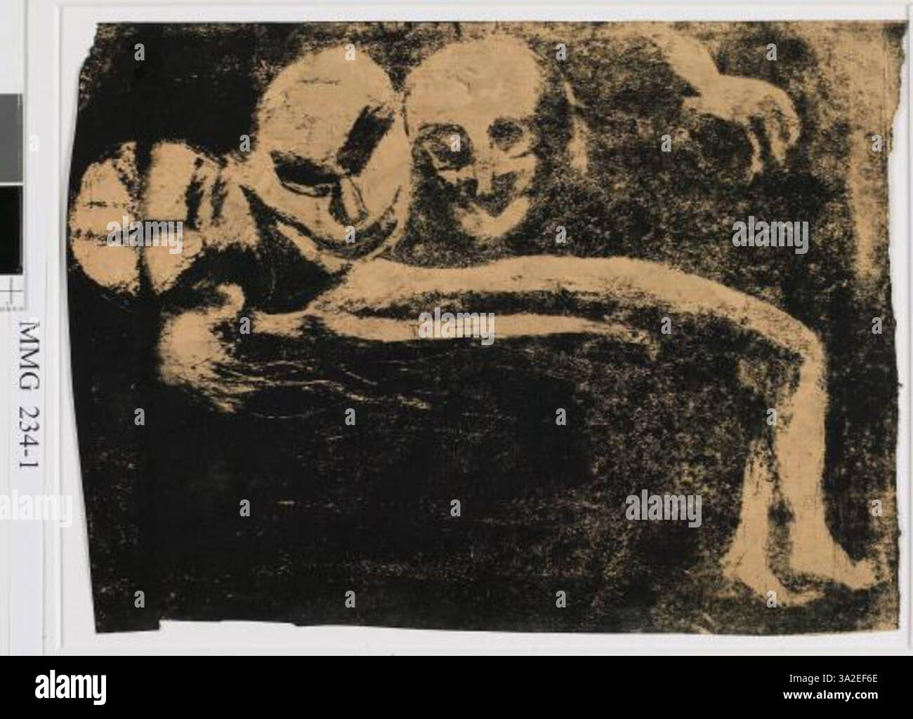 In this work, Munch explores themes of longing and emotional tension ...