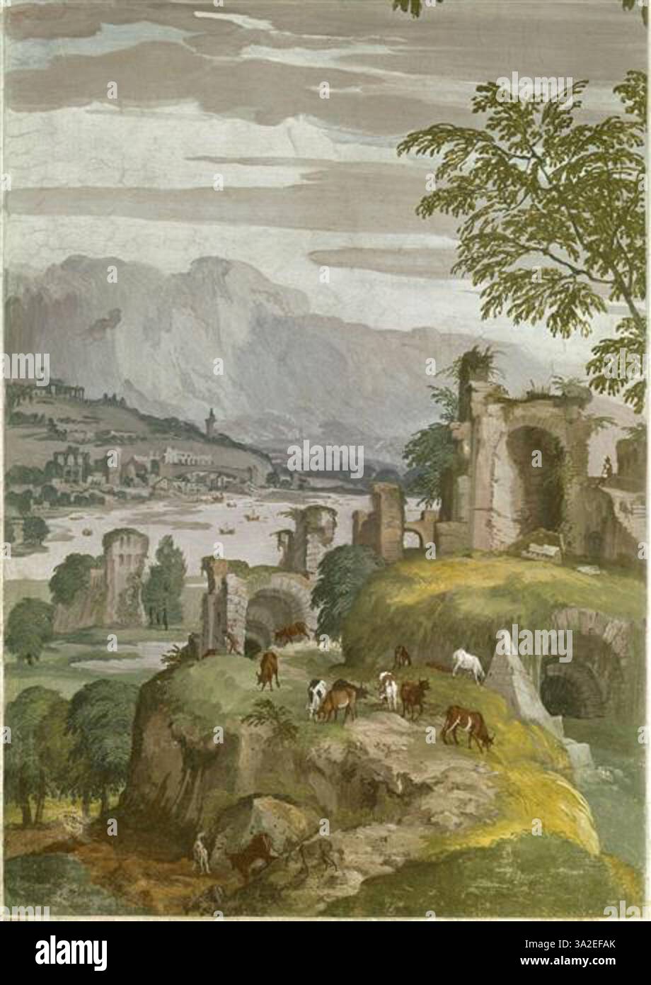 'Landscape' by Paolo Veronese offers a detailed portrayal of a natural ...