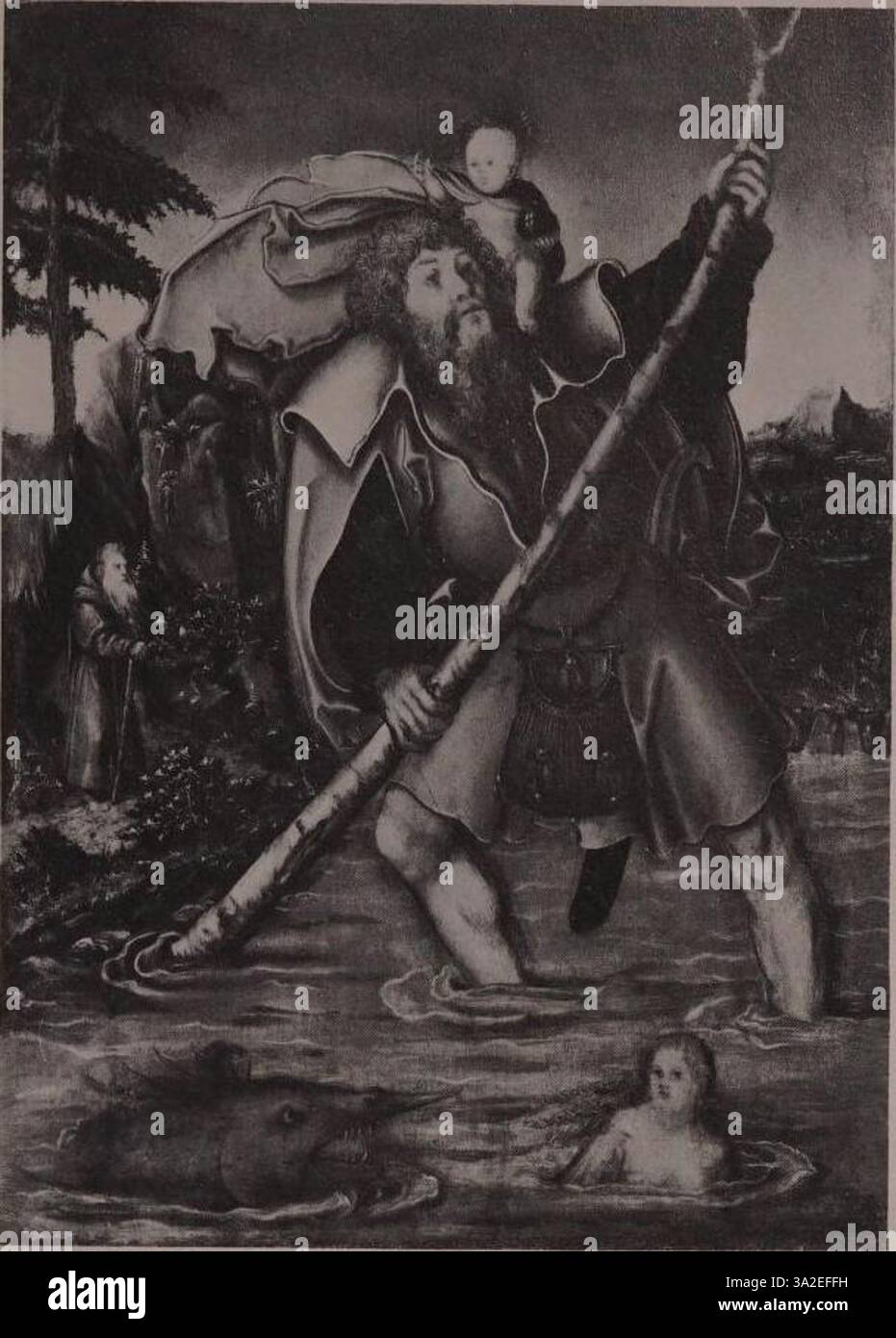 This detailed portrait by Lucas Cranach the Elder depicts the subject with remarkable precision ...