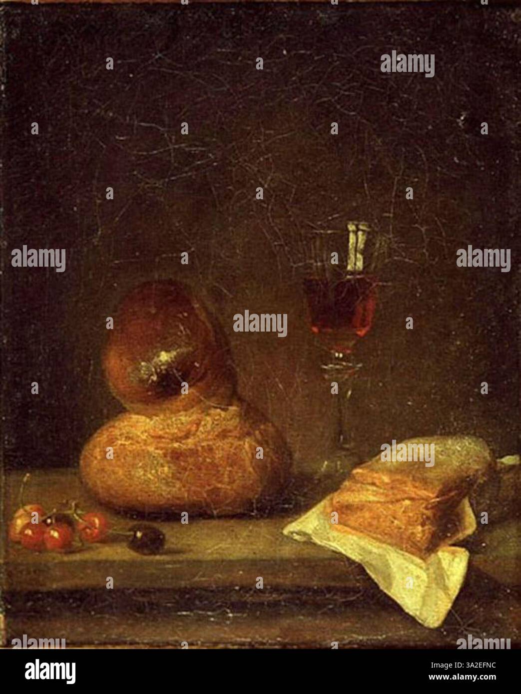 Jean-Baptiste-Siméon Chardin’s 'La Brioche' is an 18th-century still ...