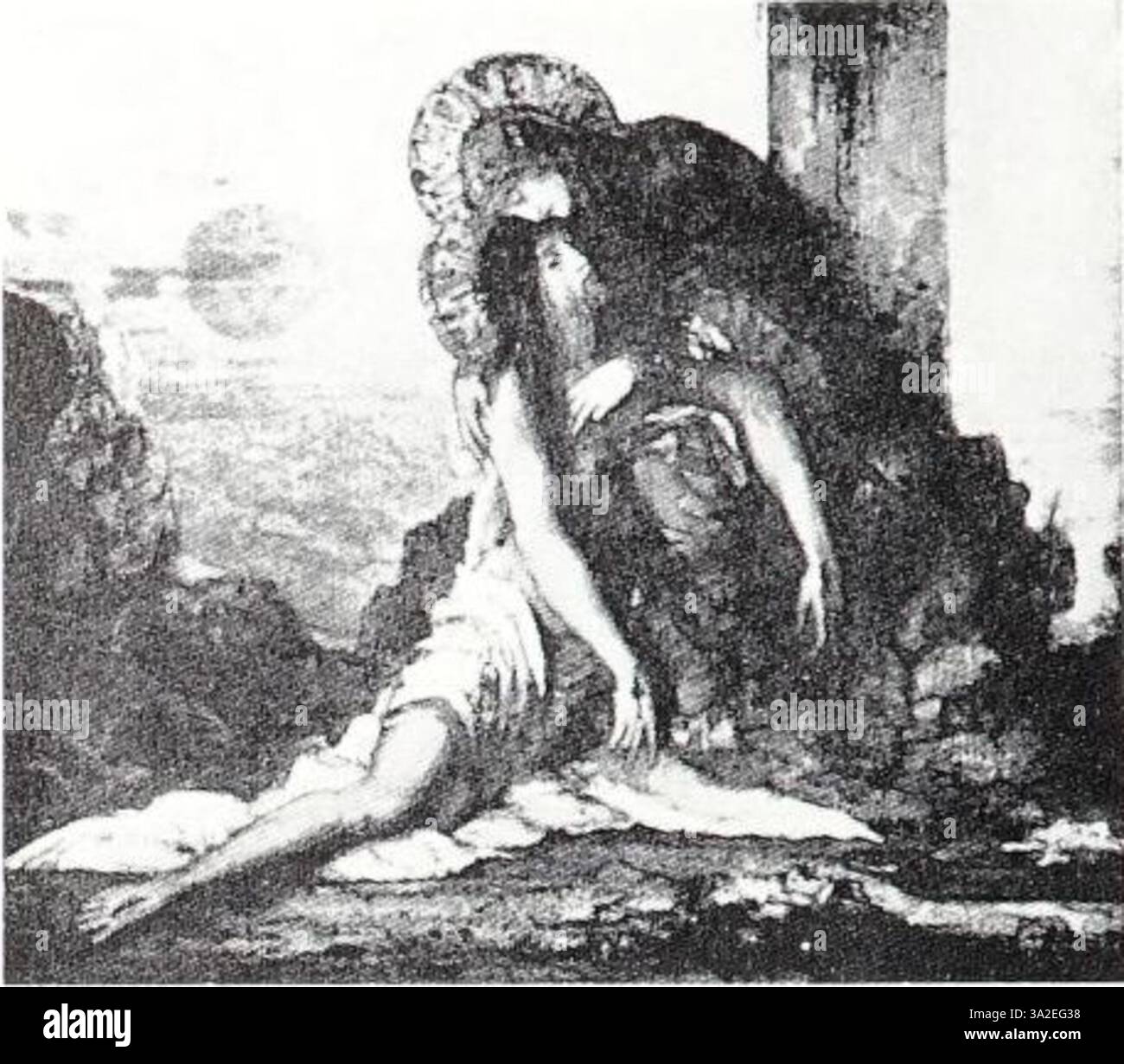 Gustave Moreau’s works often explore the human psyche through ...