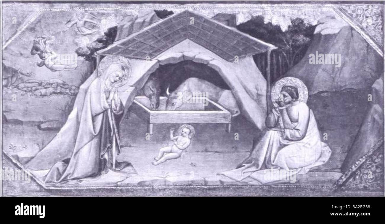 This piece by Lorenzo Monaco from circa 1370-1425 showcases divine ...