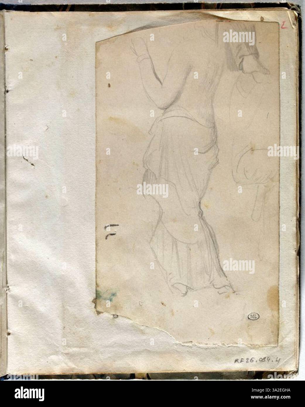 Chassériau’s piece presents a detailed study of the human body ...