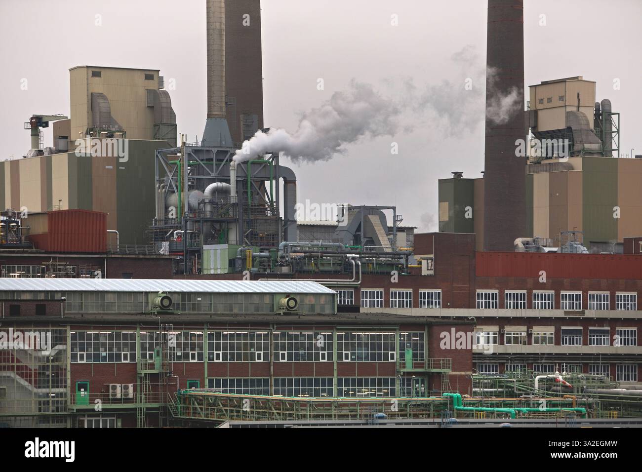 Site of Bayer AG, agrochemical and pharmaceutical company, Germany ...