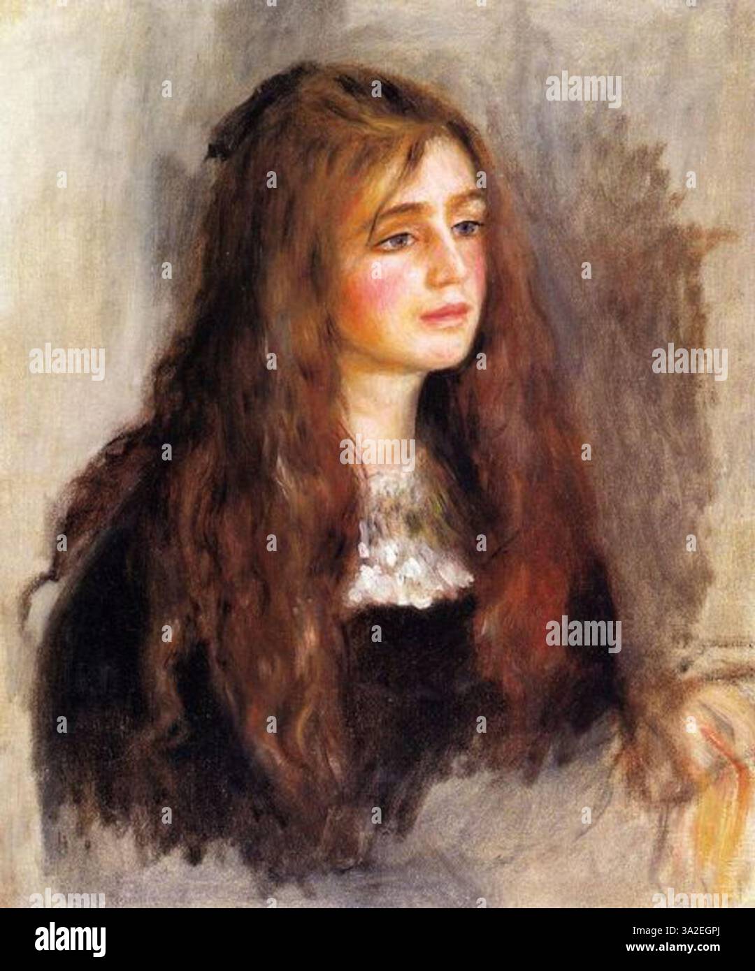 Pierre-Auguste Renoir’s portrait of Julie Manet, the daughter of fellow ...