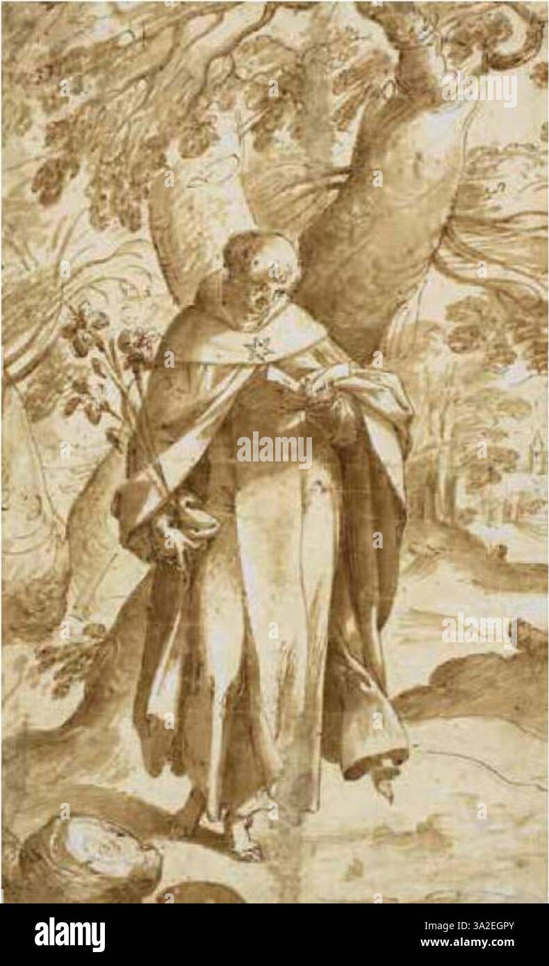 'Metzler, 089' by Bartholomeus Spranger is a religious painting that ...