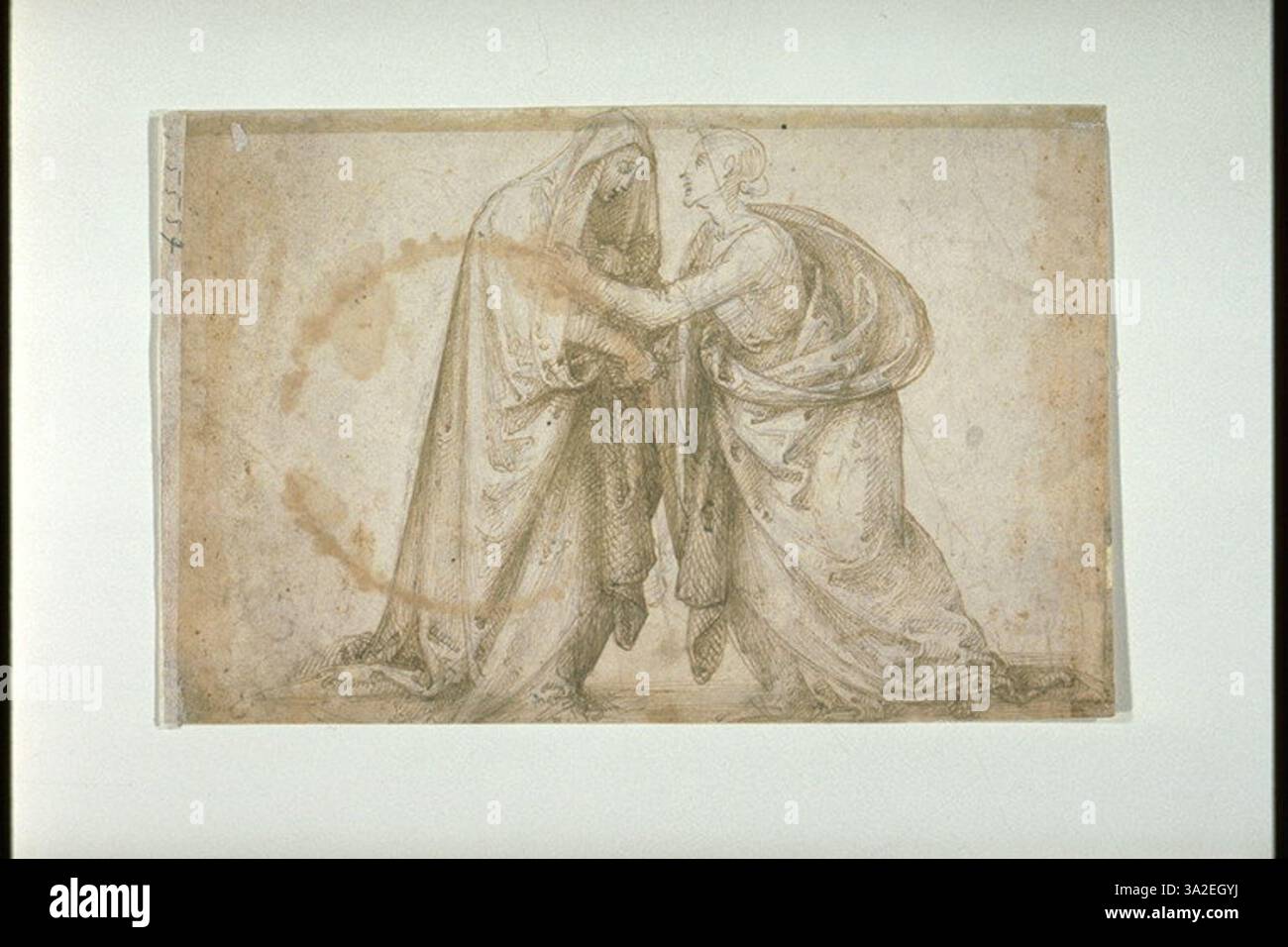 On the verso side, Fra Bartolomeo’s Visitation drawing further explores ...