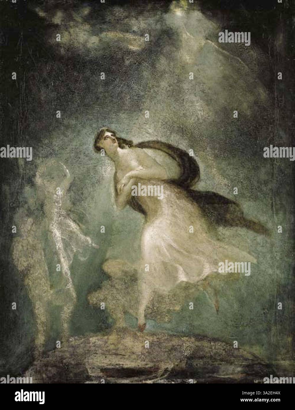 Henry Fuseli’s 'Euphrosyne', painted around 1820, depicts the Greek ...