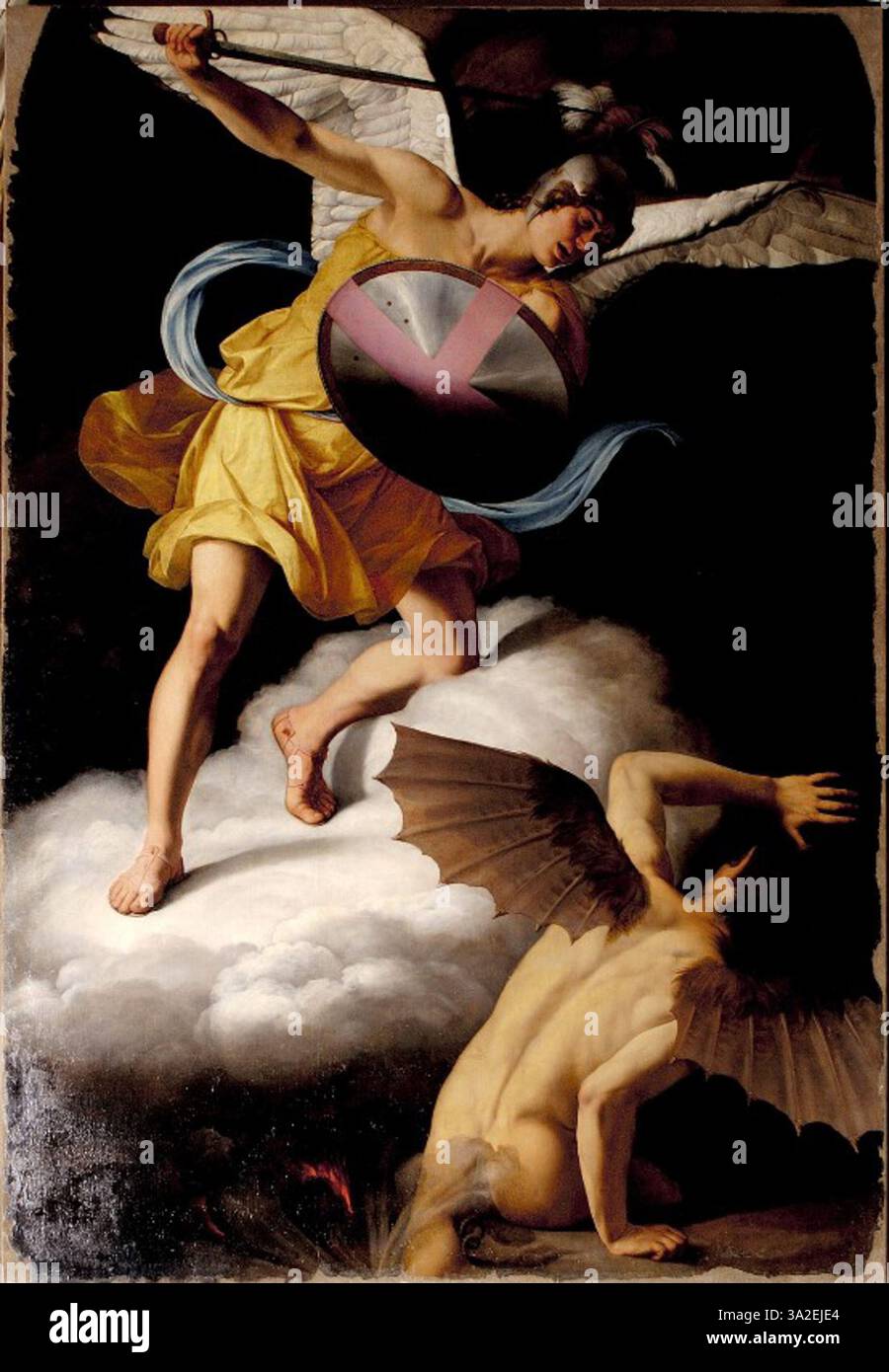 'San Michele arcangelo' (Saint Michael the Archangel) by Orazio ...
