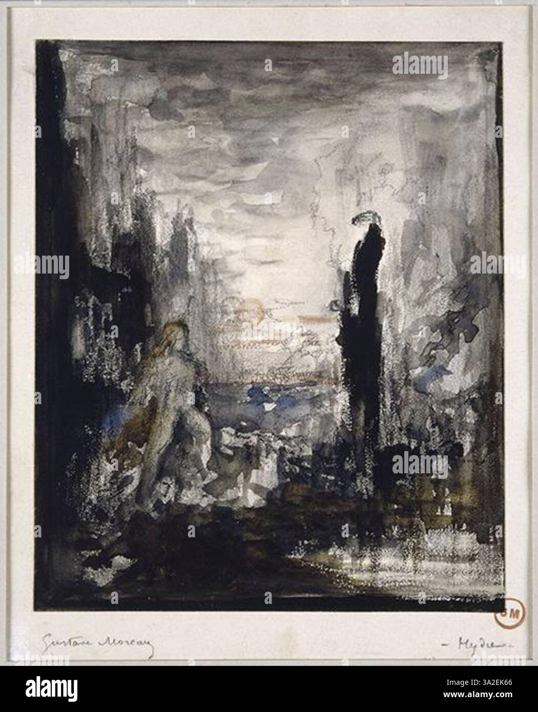 'Hercule et l'hydre de Lerne' by Gustave Moreau depicts the heroic ...