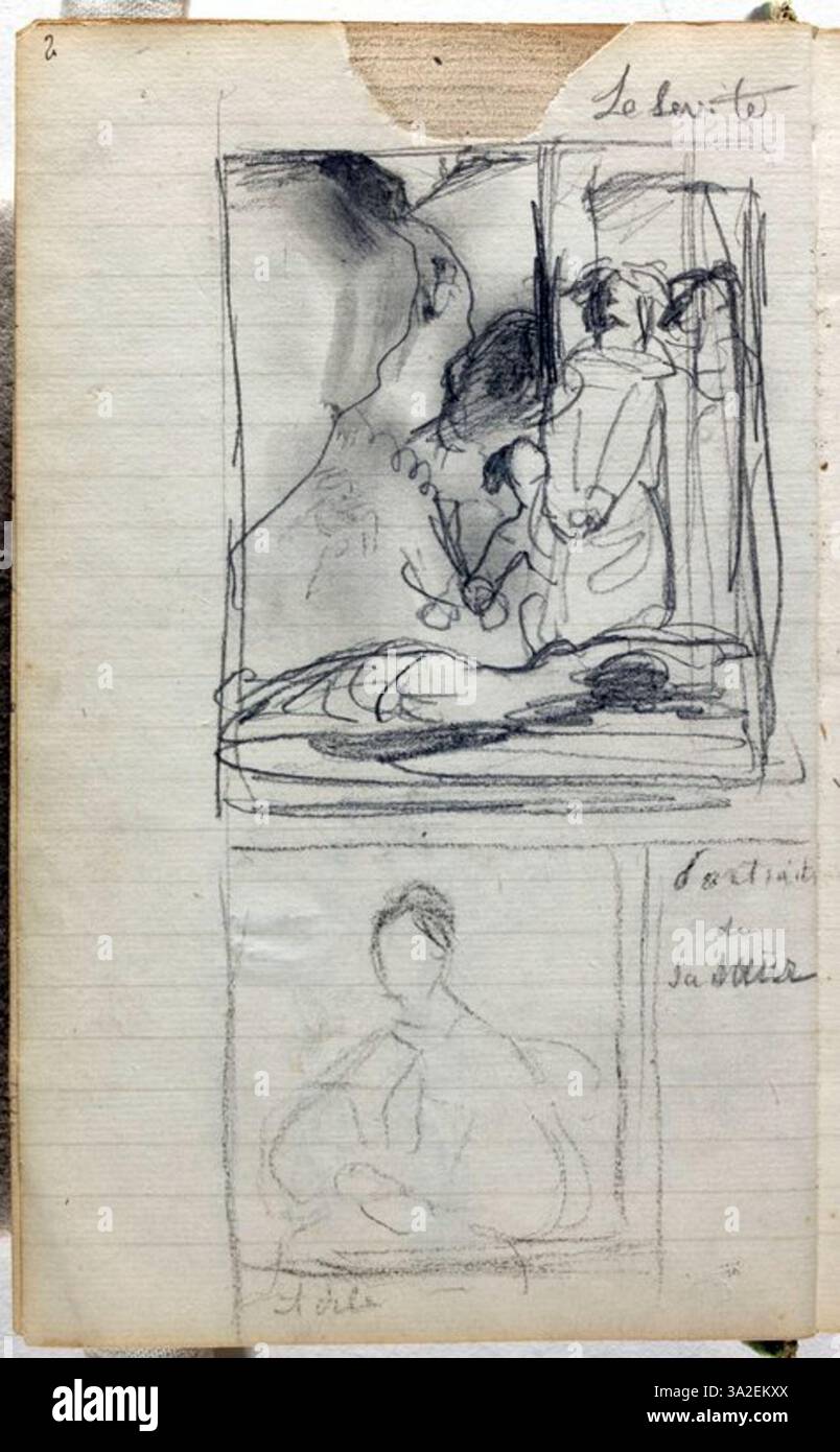 Théodore Chassériau (1819–1856) captures the intensity of the human ...