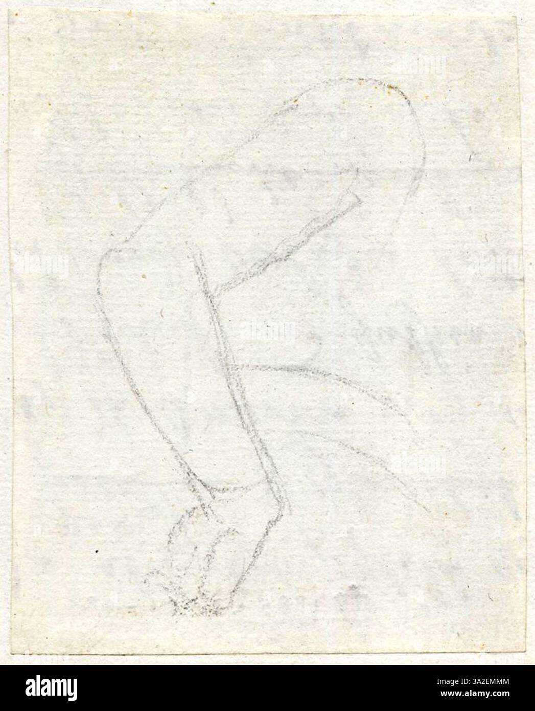 This detail study focuses on a right arm resting on the hip, showcasing ...