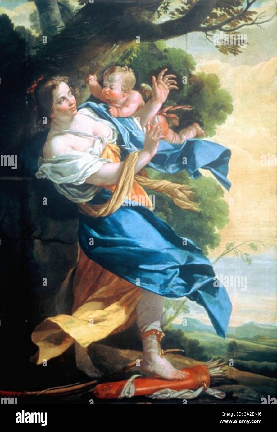 Cupid arrow baroque painting hi-res stock photography and images - Alamy