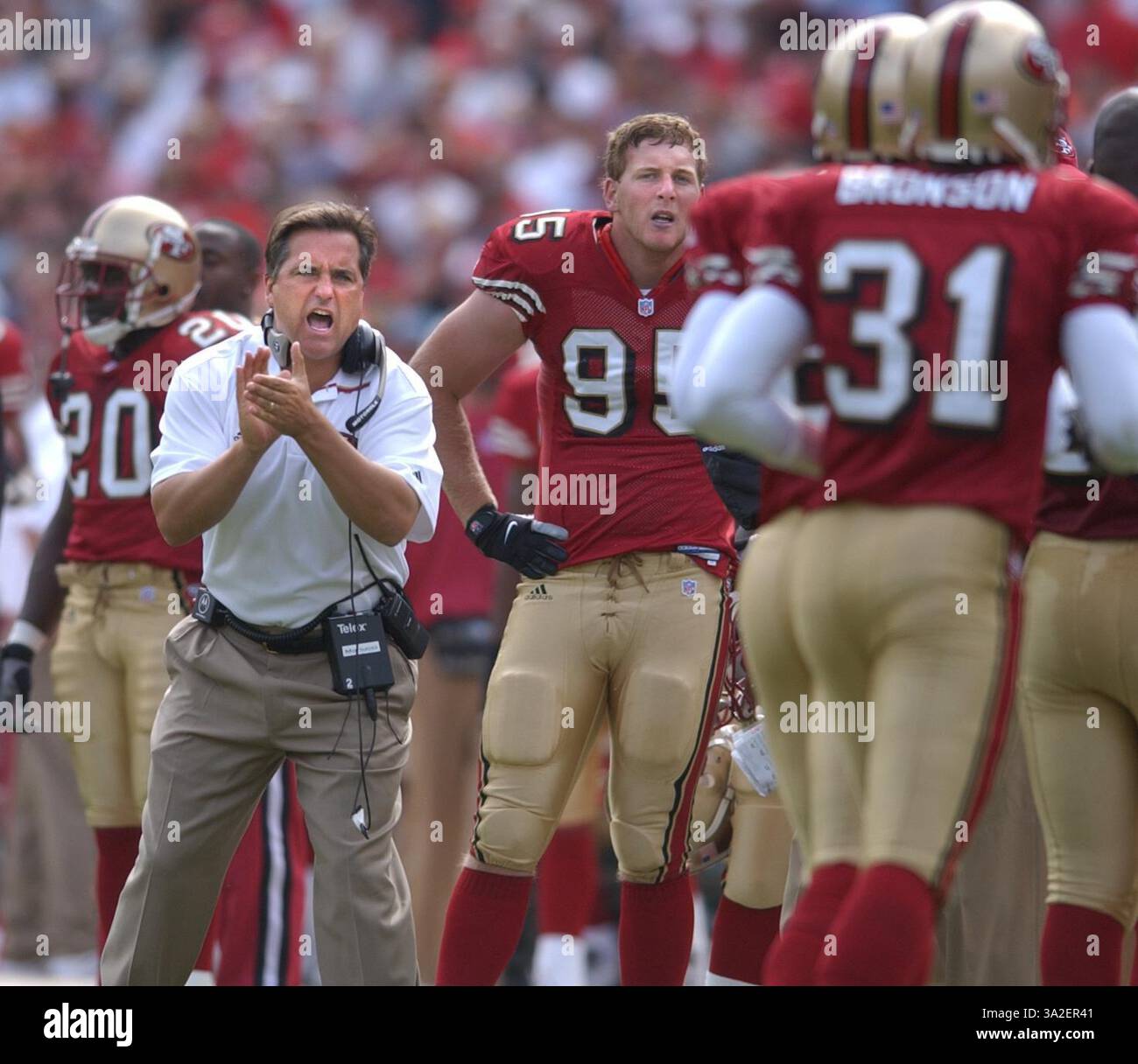 Steve mariucci 49ers hi-res stock photography and images - Alamy