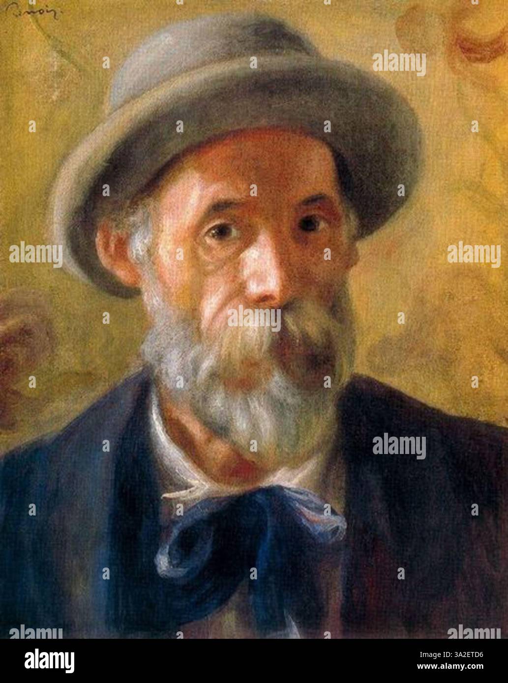 'Self-Portrait 2' portrays the artist in a contemplative mood. Renoir’s ...