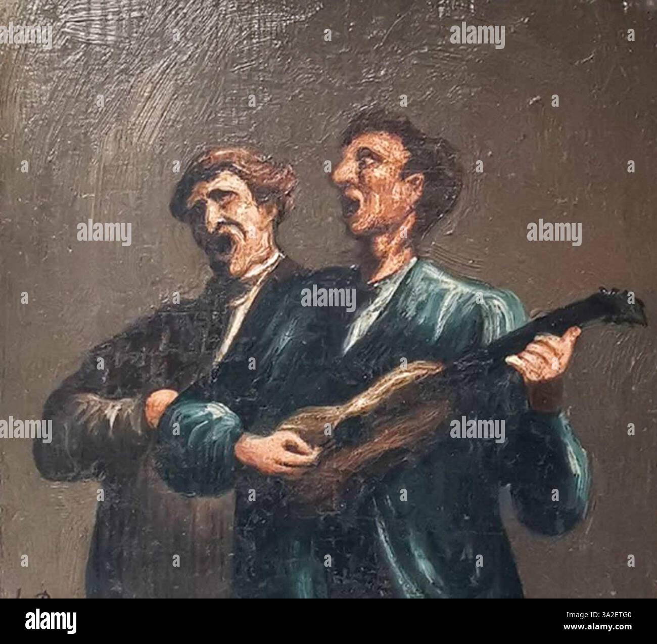 'DR13191' by Honoré Daumier is a satirical work that features ...