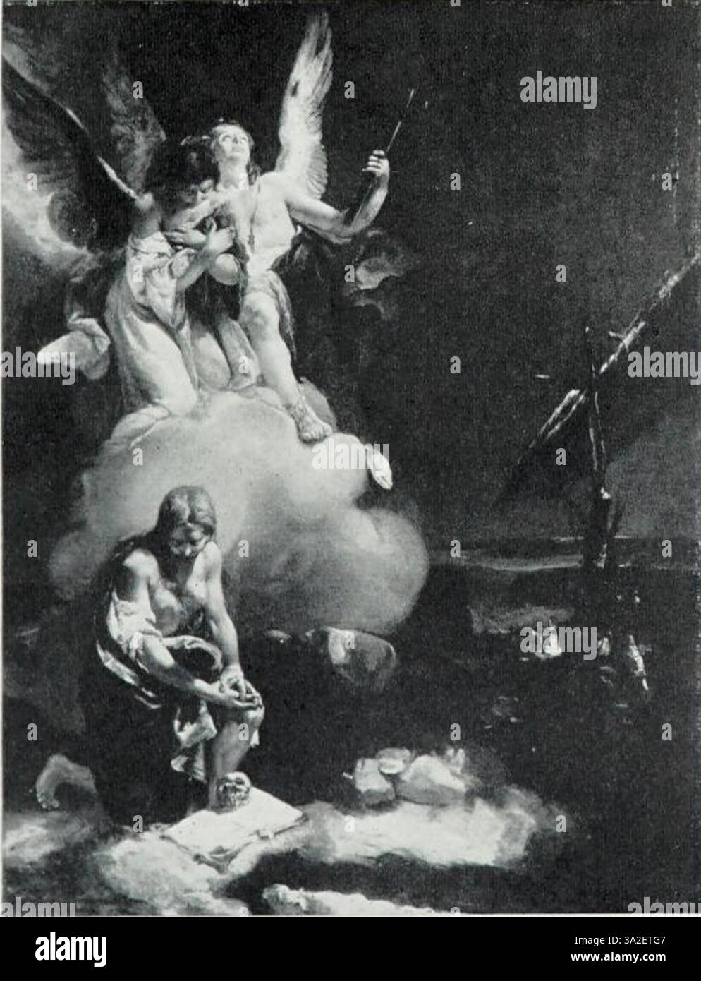 In this painting, Giovanni Battista Tiepolo depicts a dynamic narrative ...