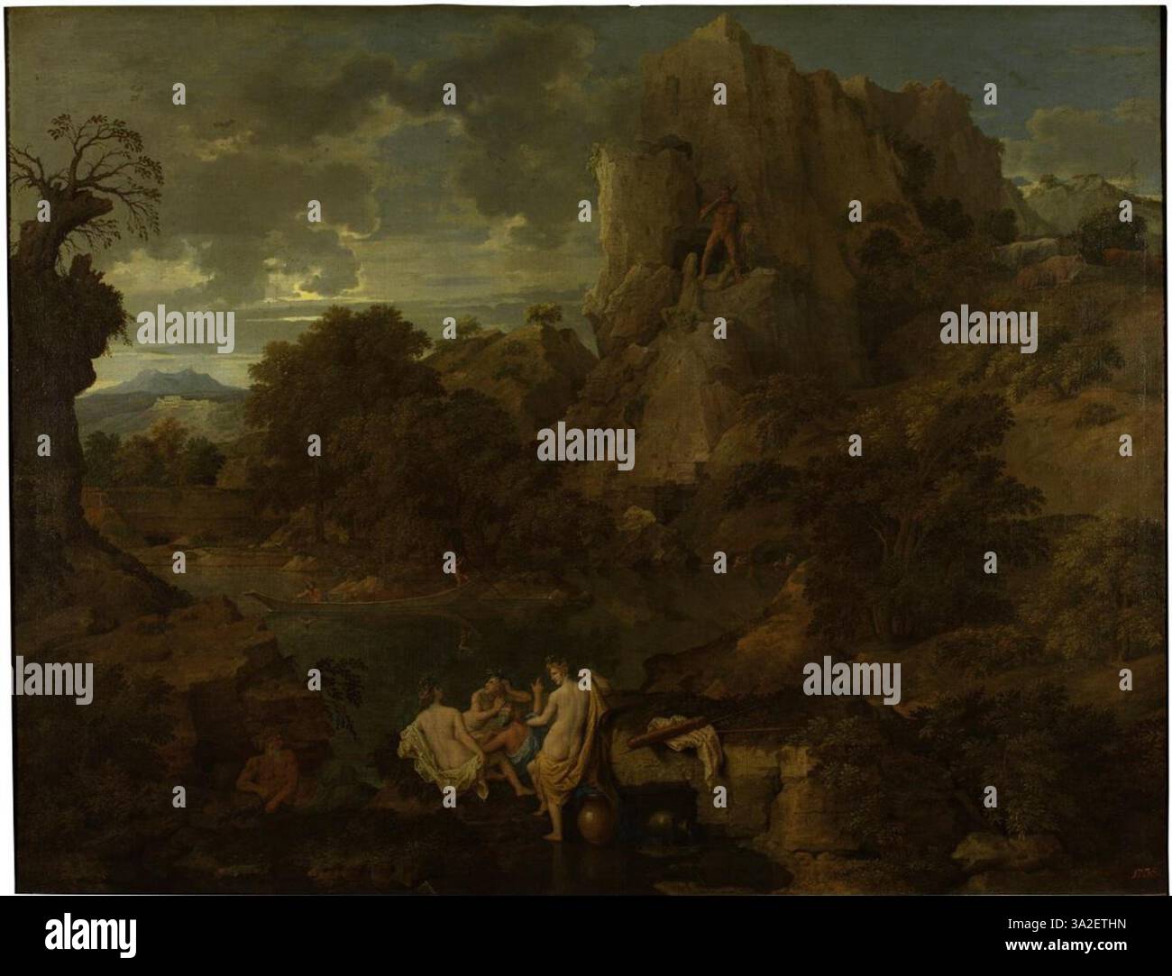 Scene depicts hercules confronting hi-res stock photography and images ...