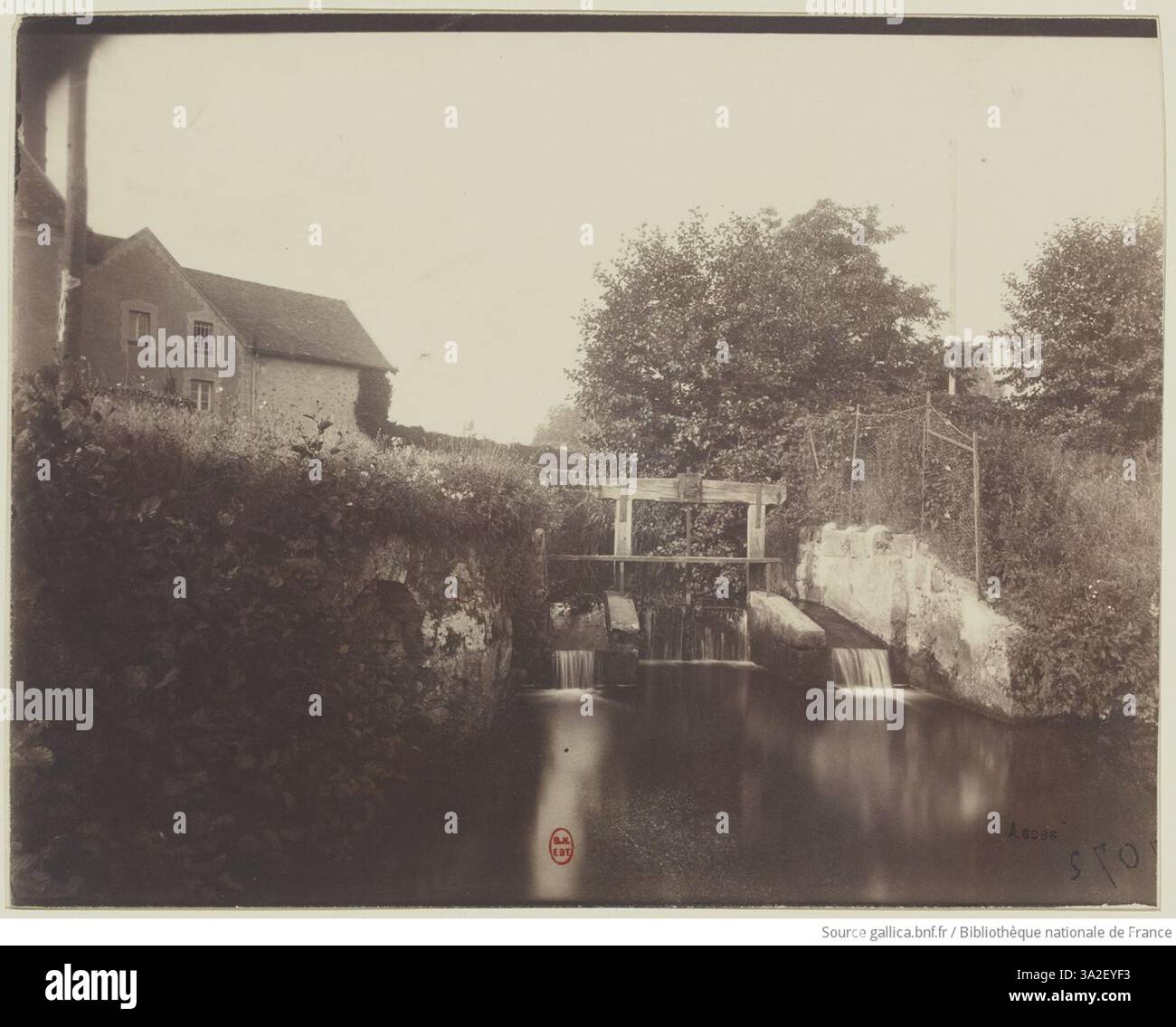 Eugène Atget’s photograph of the former château in Bures provides a ...