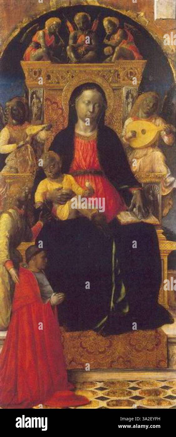 This work by Vincenzo Foppa features Cardinal Giuliano della Rovere as ...