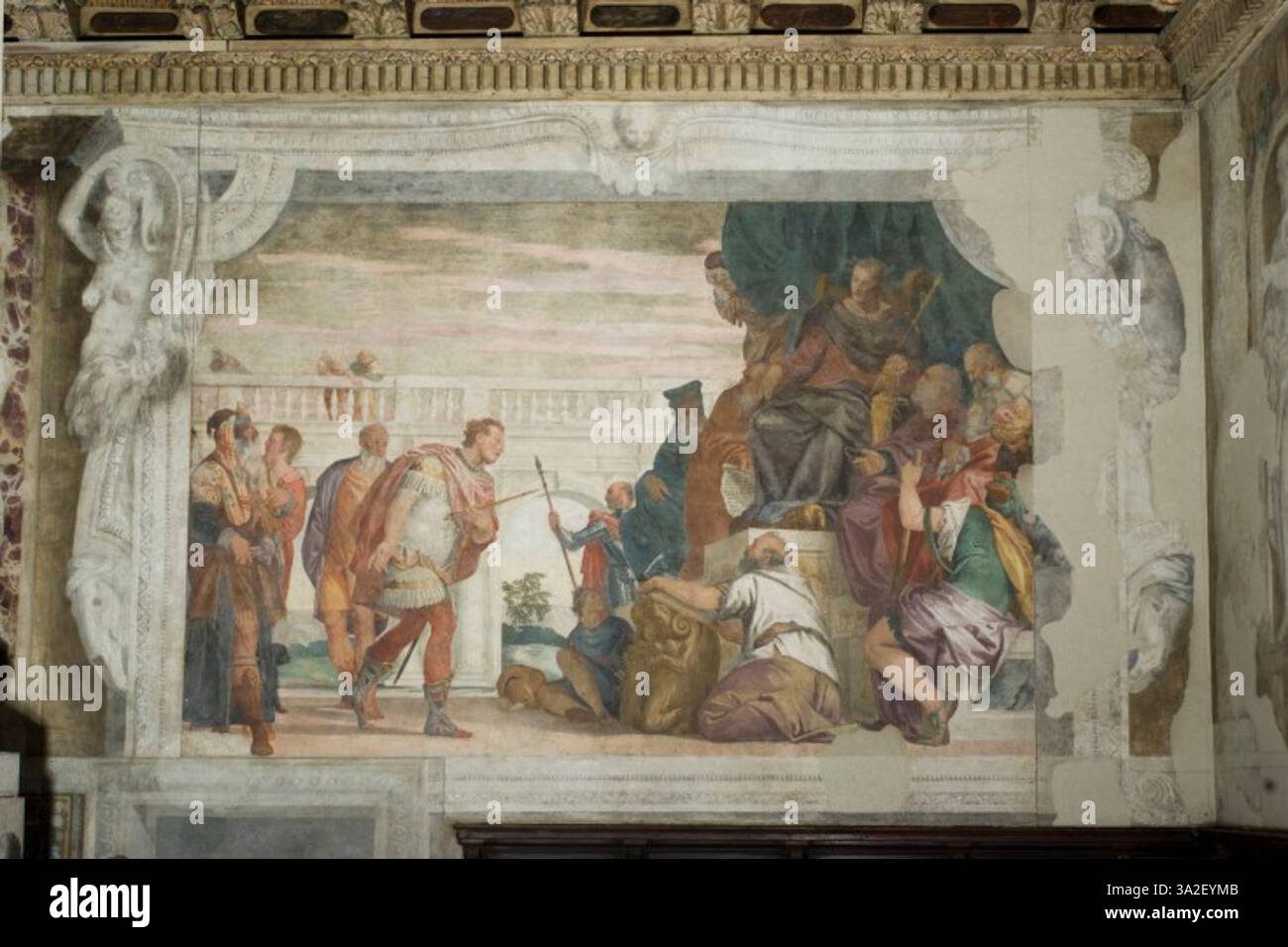 Diocletian persecution painting hi-res stock photography and images - Alamy