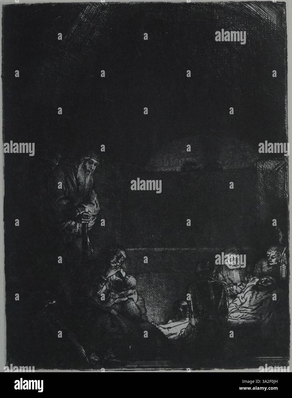 'White and Boon, B086-IV' illustrates Rembrandt’s capacity to convey ...