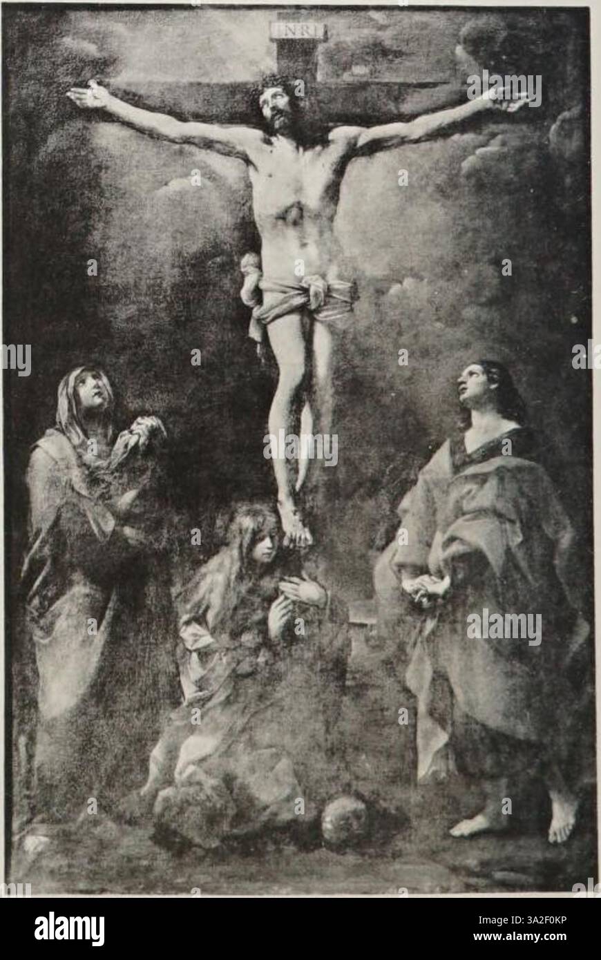 This piece attributed to Guido Reni exemplifies the classical baroque ...