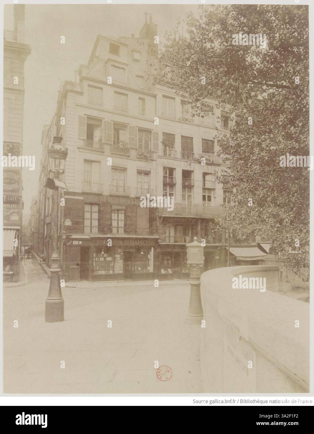 This image by Eugène Atget shows the building where Lieutenant ...