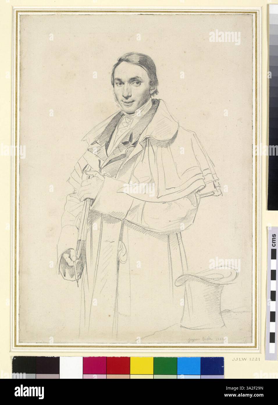 This three-quarter-length portrait by Ingres captures Jean-François ...