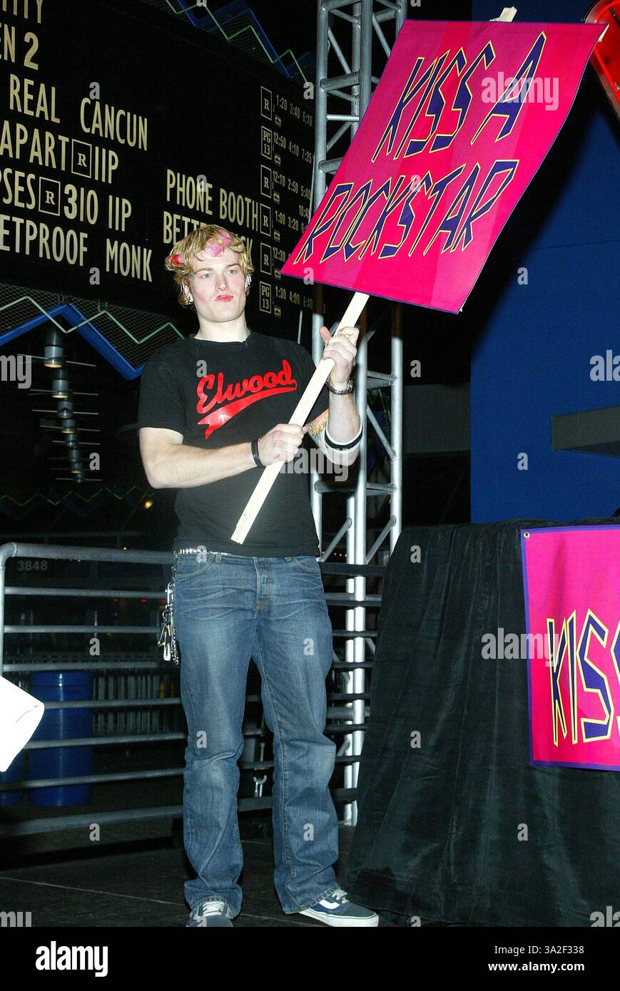 May 6, 2003; Universal City, CA, USA; AARON ESCOLOPIO of the Rock Band ...