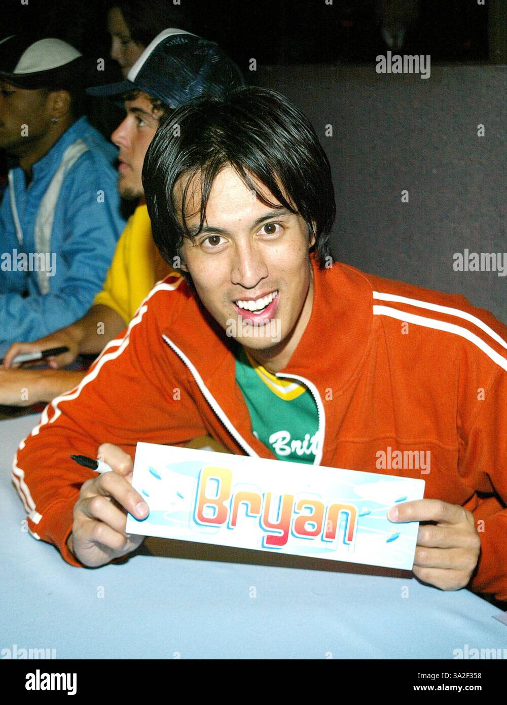 April 25, 2003; Anaheim, CA, USA; Singer BRYAN CHAN of LMNT at Disney's Spring Break Party at ...