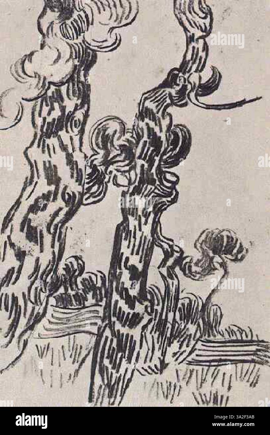 This artwork by Vincent van Gogh demonstrates his distinctive use of ...