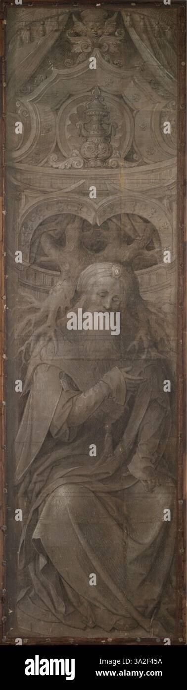 This artwork by Jan de Beer, created between 1515 and 1520, depicts the ...