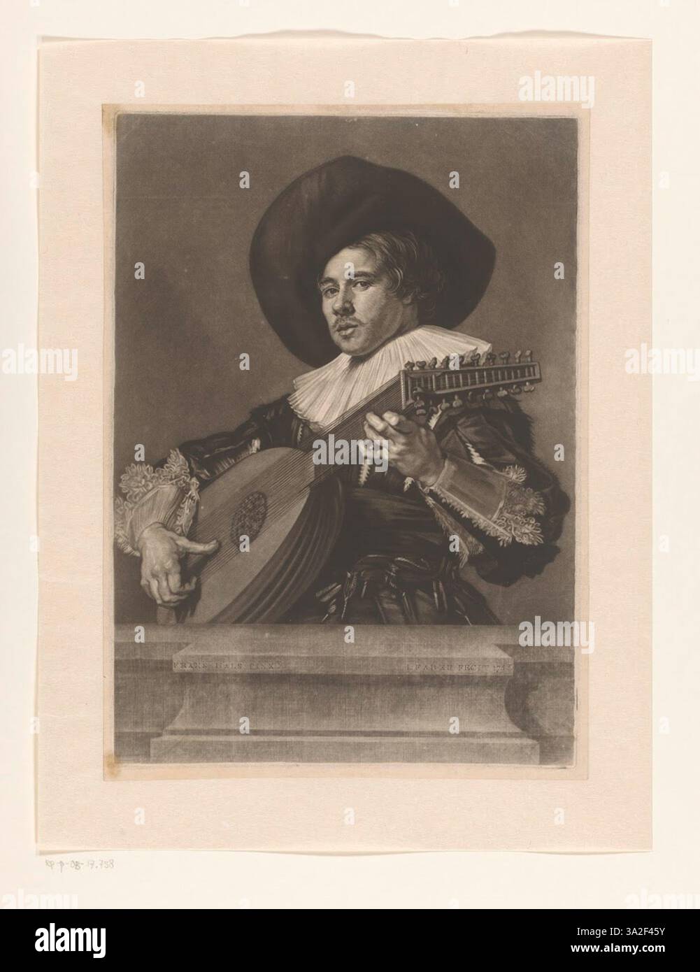 John Faber II’s 'Man met een luit' captures a man playing the lute ...