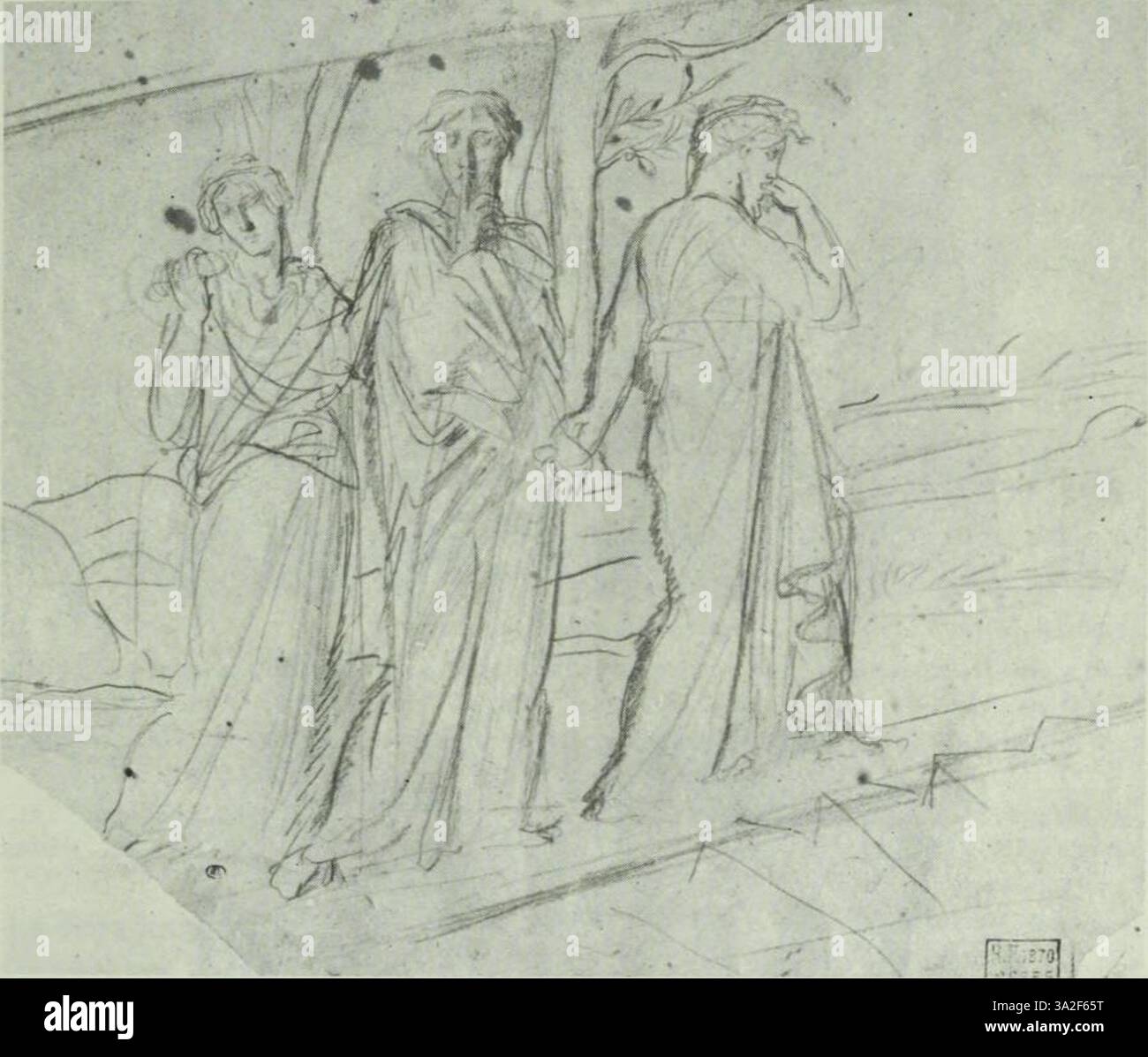 This painting by Théodore Chassériau captures the emotional resonance ...