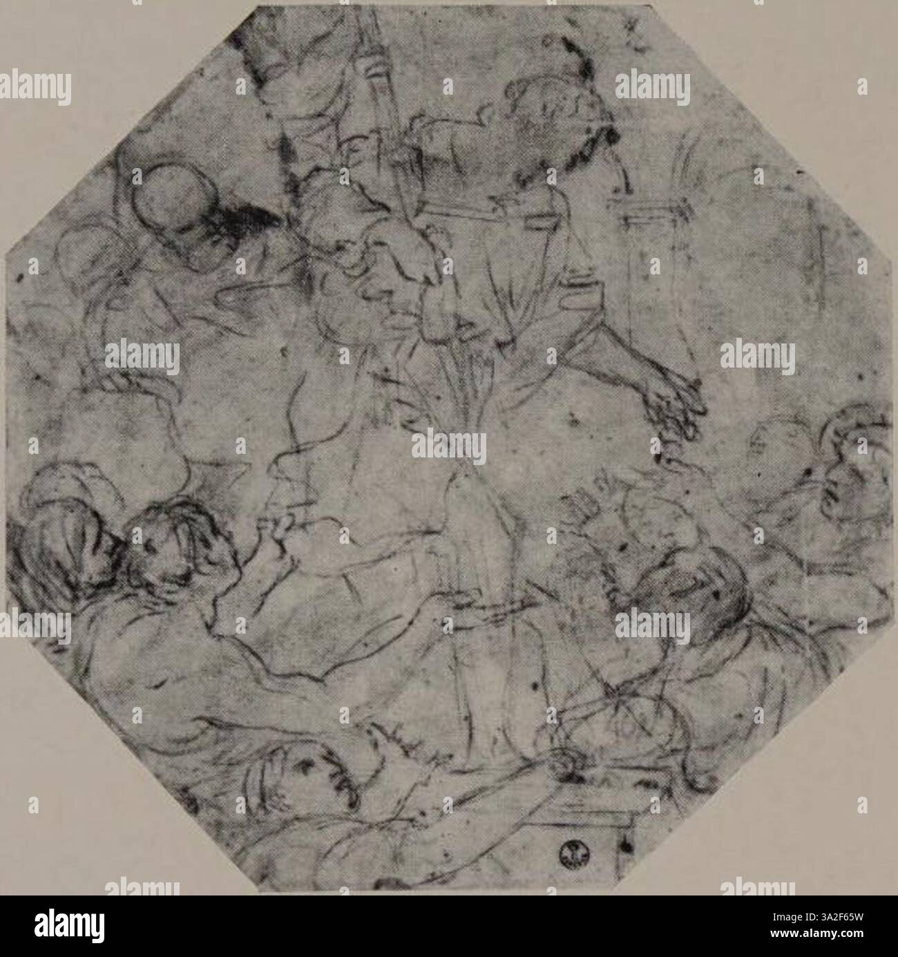 Annibale Carracci’s Baroque painting features a detailed representation ...