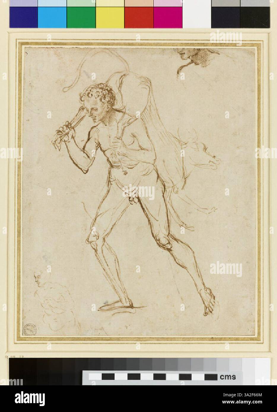 This artwork by Pietro Perugino depicts the ancient Greek athlete Milon ...