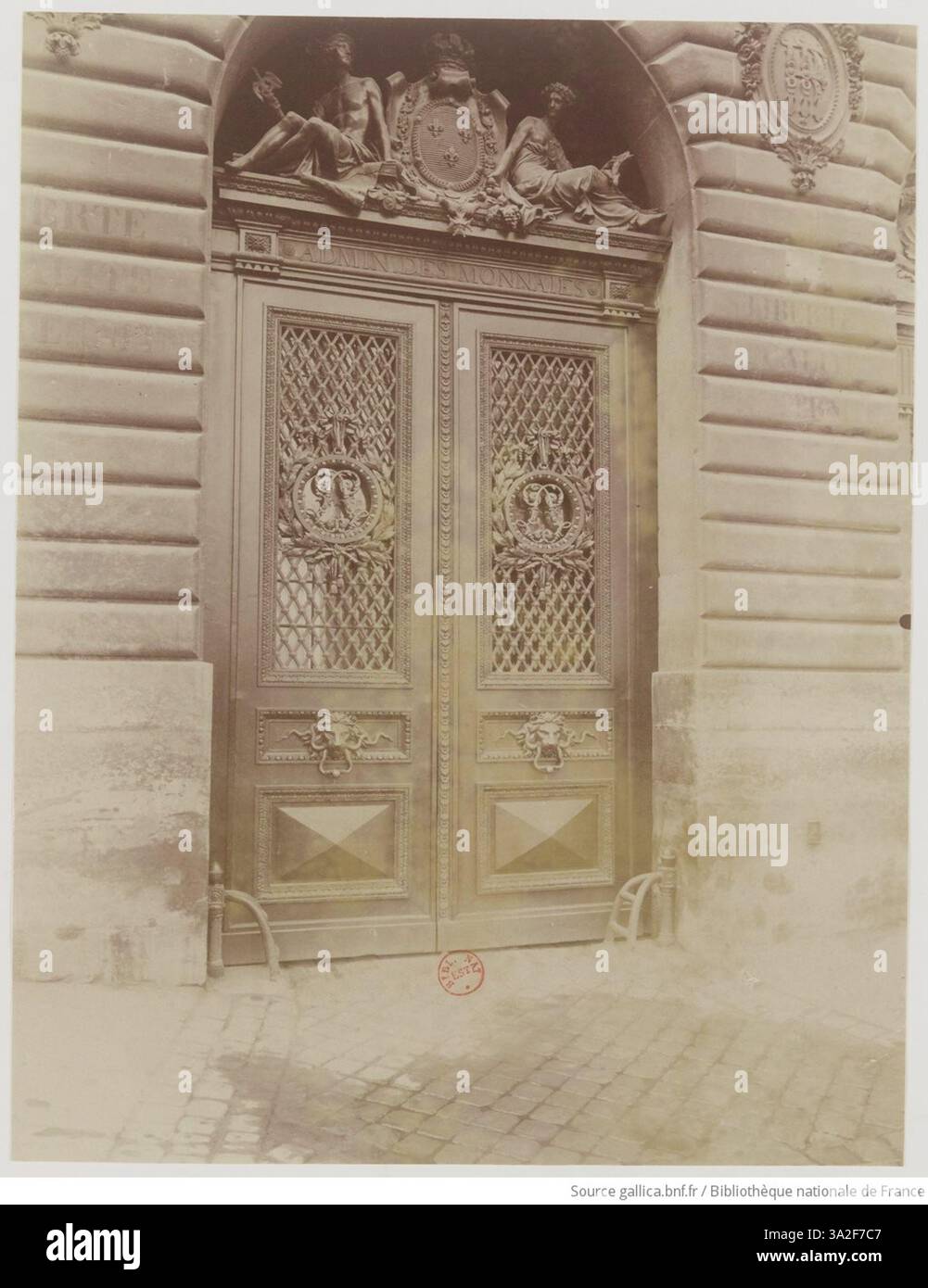 Eugène Atget’s photograph of La Monnaie on quai Conti captures the ...