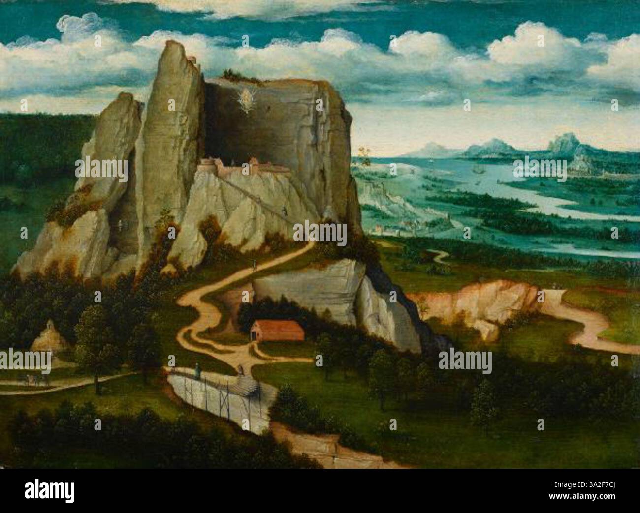 Joachim Patinir’s 'Landscape with the Assumption of Mary Magdalene ...