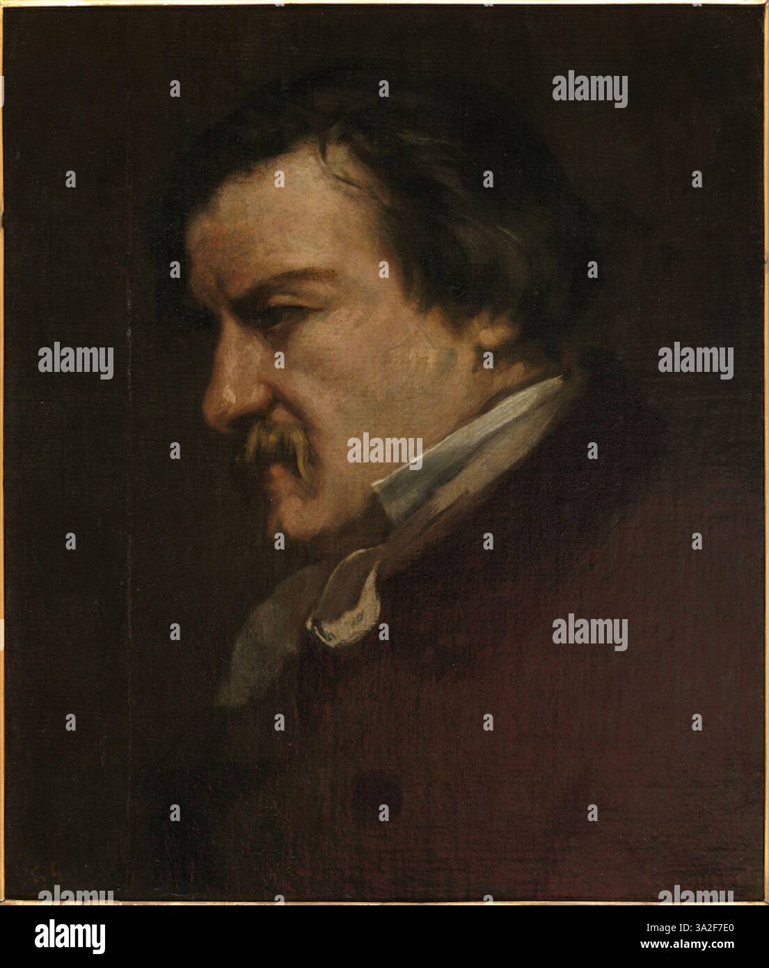 'Portrait de Champfleury' depicts the French critic Champfleury ...