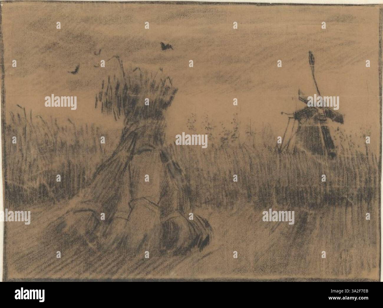 This piece by Vincent van Gogh exemplifies his skillful use of thick ...