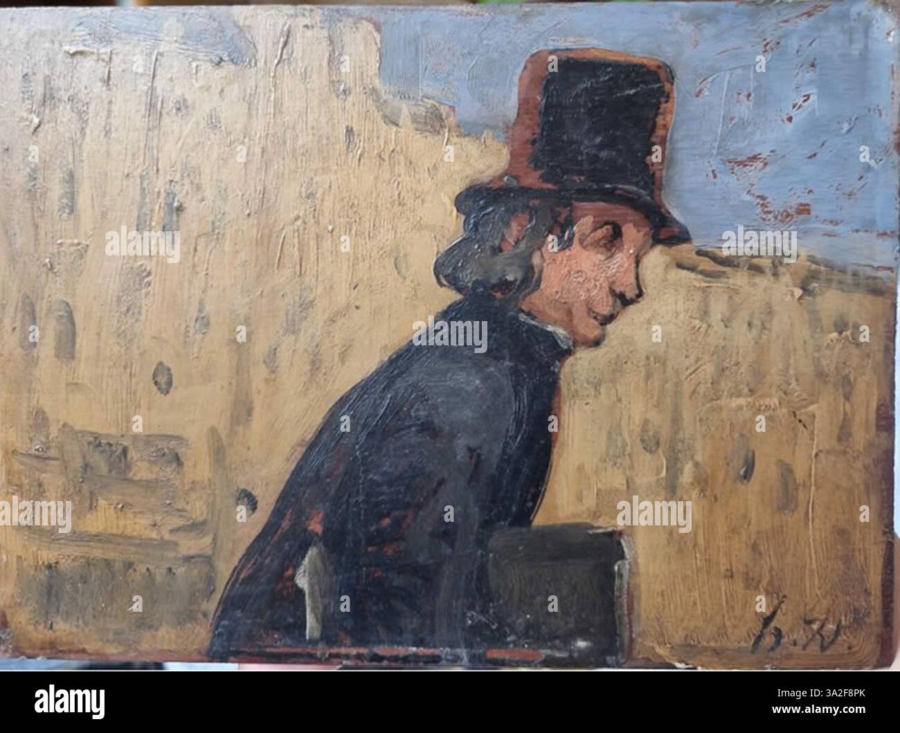 'DR13227' by Honoré Daumier is a caricature focusing on the political ...