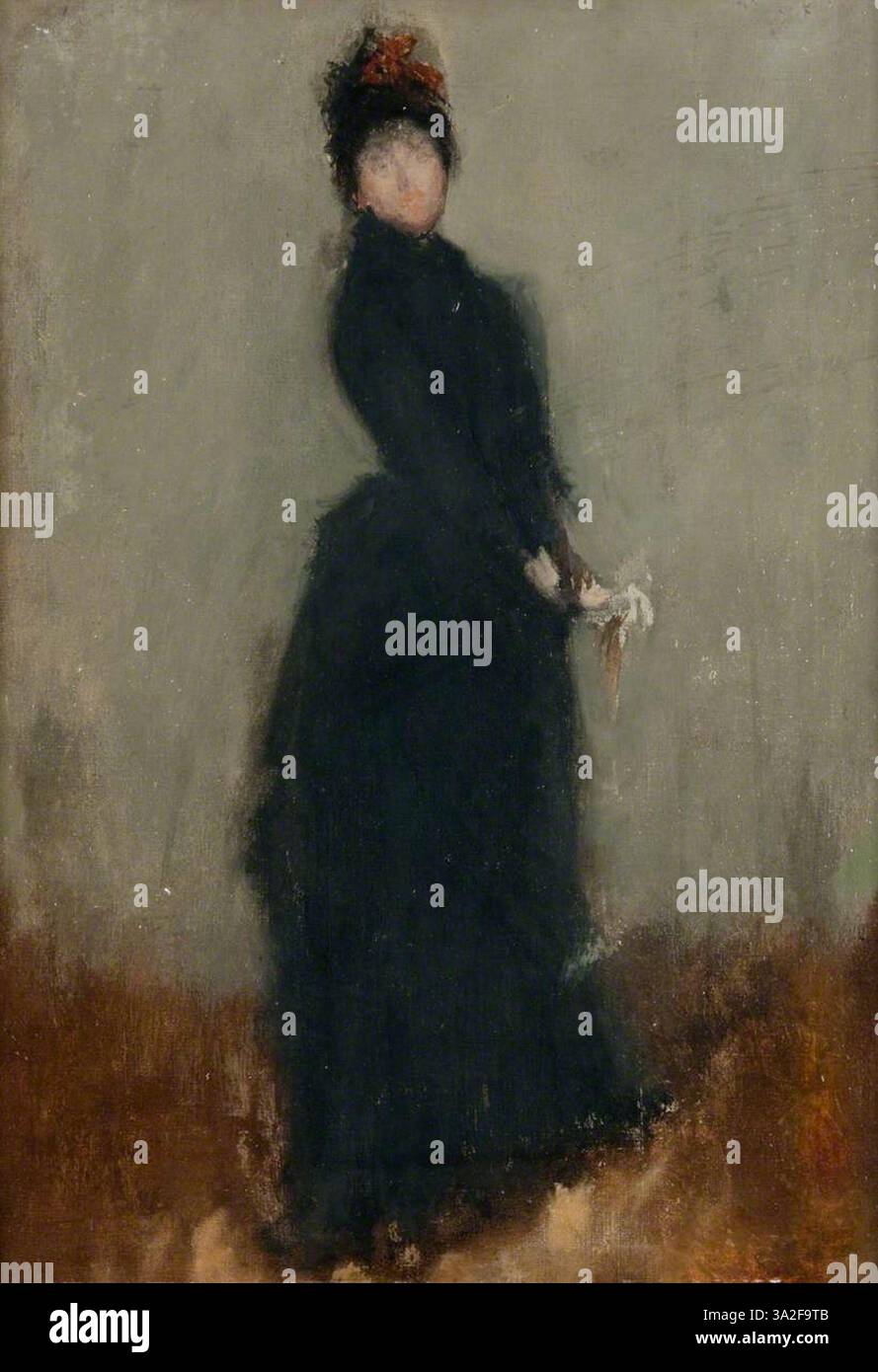 This sketch by James McNeill Whistler serves as a preparatory study for ...