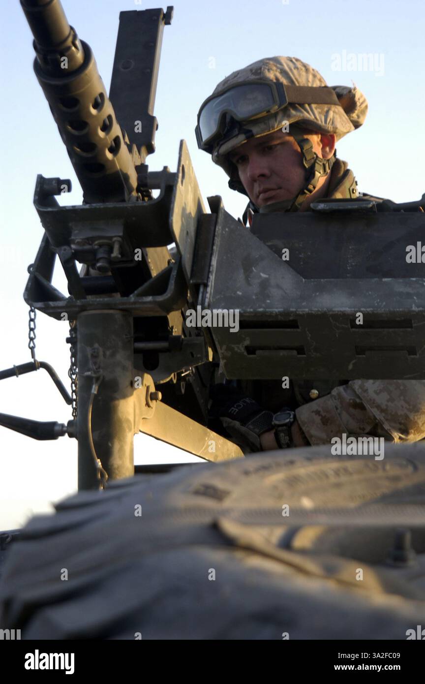 Mar 23, 2004; Camp Fallujah, Iraq; Cpl. THOMAS W. SMITH, an infantryman ...